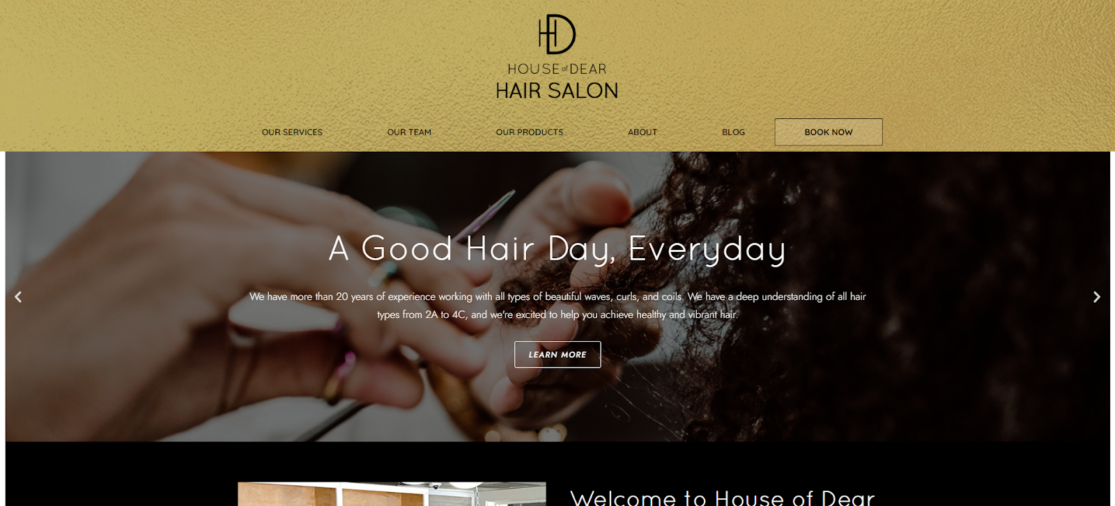 24 Hair Salon Website Design Examples We Love [+ How To Make Your Own]